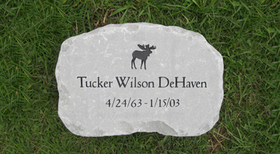 Custom Engraved Garden Stone by Adirondack Stone Works | Free Shipping